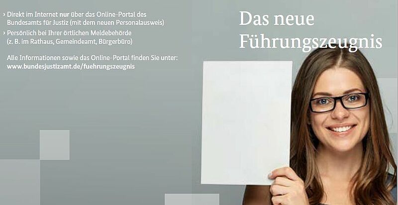 Blankenburg: Neues Layout für das Führungszeugnis